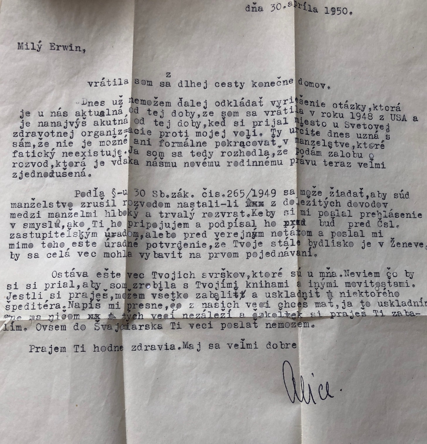 Letters from Alice – Looking for Alice